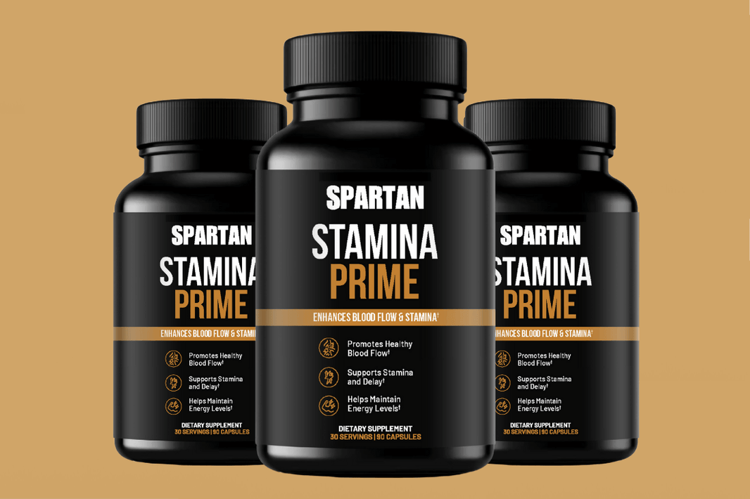 SPARTAN™ - Stamina Prime | Stamina Booster for Men