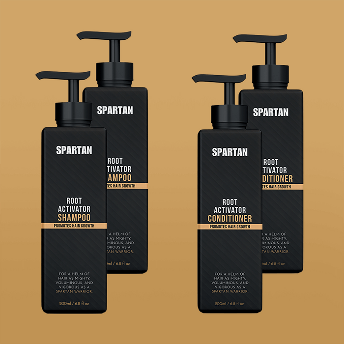 SPARTAN™ | Natural Shampoo and Conditioner for Men Hair Loss
