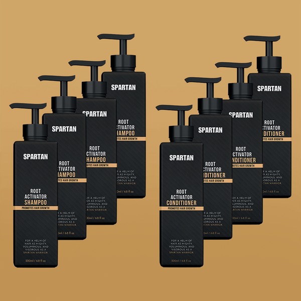SPARTAN™ | Natural Shampoo and Conditioner for Men Hair Loss